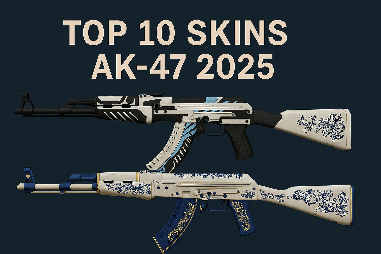 Top10 skins AK47 de CS2 en 2025 | Guide complet